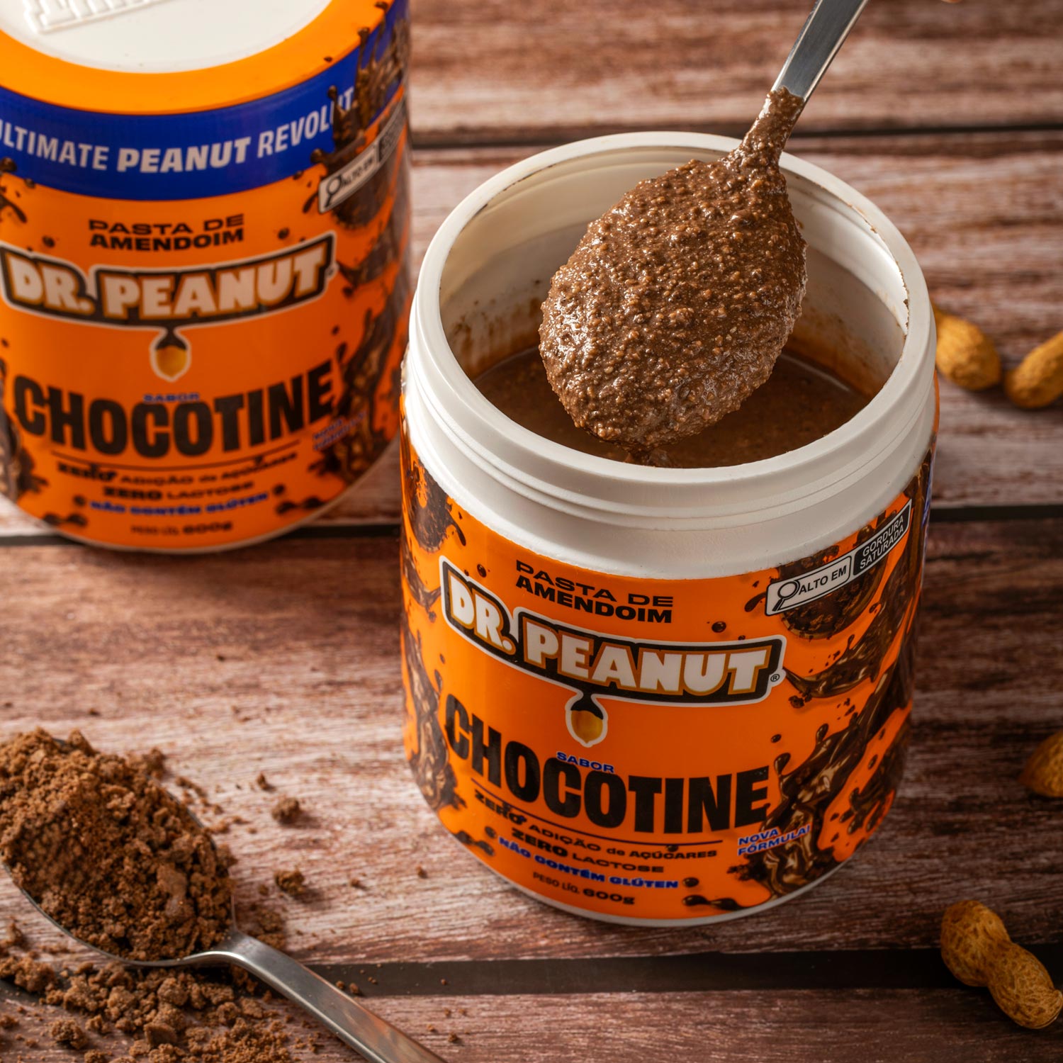 Pasta-de-amendoim-sabor-Chocotine-600g - Dr. Peanut